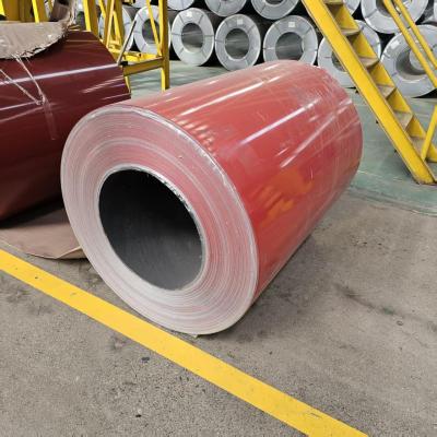 China DX51d 0.2mm Prepainted Galvanized Coil 600mm - 1250mm Cold Rolled Galvanised Coils for sale