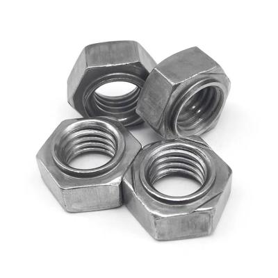 China DIN439 SS304 Stainless Steel A2 Chamfered M5 Hex Thin Nut for sale