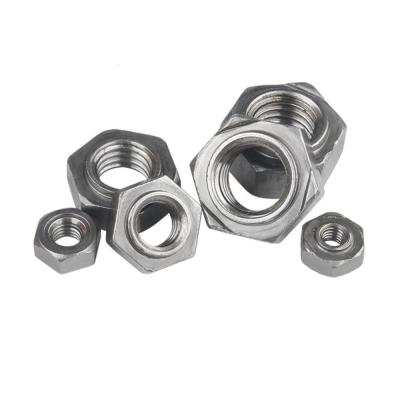 China M4 SS304 Stainless Steel A2-70 DIN934 Hex Nut Hexagon Nut with Coarse Thread for sale
