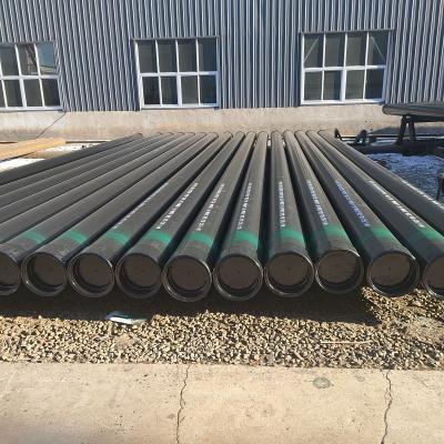 China Metal Round Ductile Cast Iron Pipe Tube Black for sale