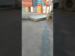 20X50 진열 스틸 파이프 펀칭 웰딩 진열 평면 홀 섹션