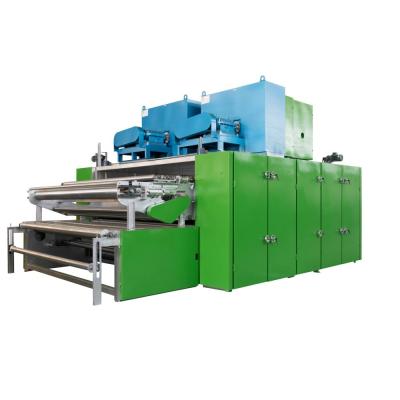 China Fiber made nonwoven cushion pad making machine for sale