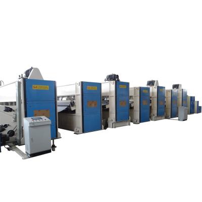 China Nonwoven high speed leatherette fabric needle punching production line for sale