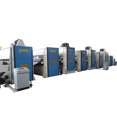 China Non woven fabric making machine high speed needle punching production line for sale
