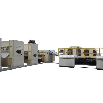 China Non woven fabric making needle punching machine for nonwoven floor carpet blanket for sale