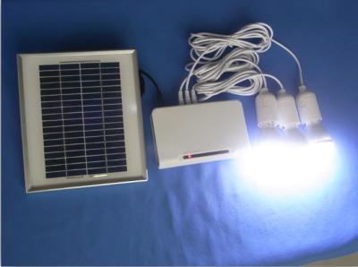 China Newest ! 5W mini solar power system with lithium battery for solar home LED lighting , camping, hiking free power for sale
