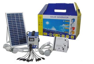 China Portable Solar home system 12W with LED lighting USB charging, OEM/ODM solar LED lighting for sale