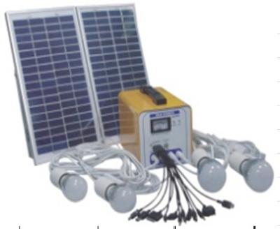 China Portable Solar home system 10W with LED lighting USB charging, OEM/ODM factory price for sale