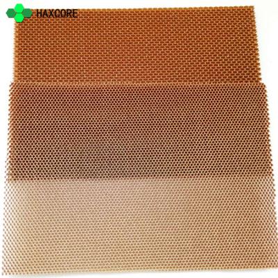 China Light Weight High Strength Nomex Aramid Fiber Paper Honeycomb Core for sale