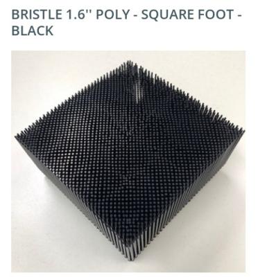 China 92911001 BRISTLE, 1.6in, SQR FT, POLY PRO, BLACK  Gerber Cutting Machine for sale