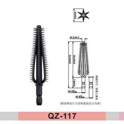 China dual ended benefit mascara private label de halloween cosmetic brush black wands case fiber packing tube box set korea for sale
