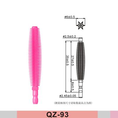 China professional silicone plastic black eyelash loreal silk mascara facial private label brush wands bottle manufacturer for sale