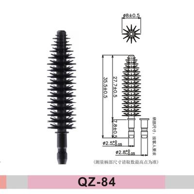 China vegan menow miss rose coating volume mascara facial private label motocicleta airsoft tube brush wands bottle glass pack for sale