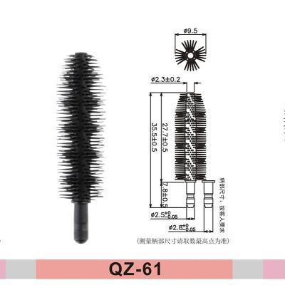 China disposable younique essence mini oil free water proof based empty glass fiber hair mascara private label bottles brush for sale