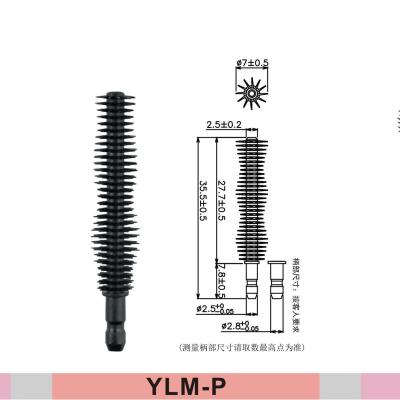 China 4d fiber lash disposable silicone eyebrow eyelash mascara facial private label tube brush wands bottle packaging de sold for sale