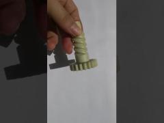 spur gear and worm shaft compound gear