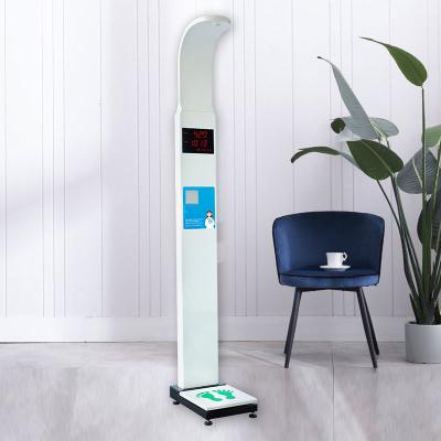 China Physical Examination Led Height And Weight Machine RS232 Ultrasonic AC100V à venda
