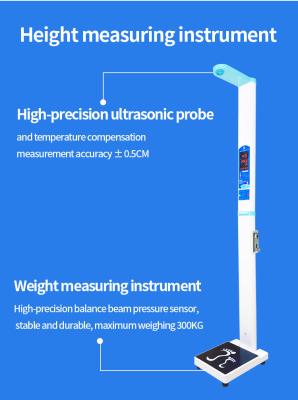 Cina Coin Operated Ultrasonic Height and Weight Machine in vendita