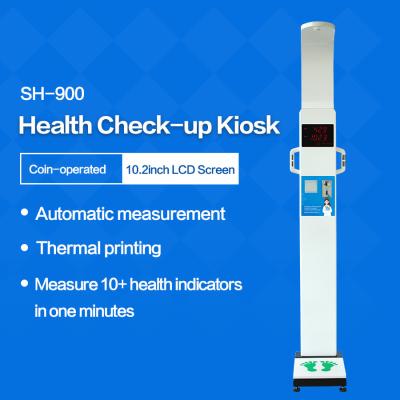 China Coin Operated Digital Height and Weight Body Mass Index Machine à venda