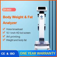 China Body Fat Scale Printer Digital Body Composition Analyzer Machine For Gym for sale