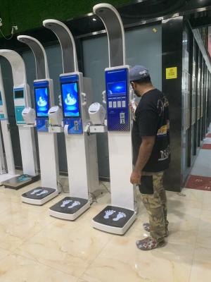 China Height Weight Scale Balance with BMI Function Blood Pressure Fat Pulse Machine for sale