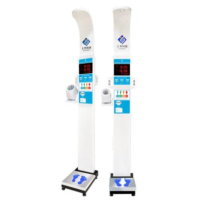 Cina Ultrasonic Digital Height Weight Blood Pressure Scale Body Fat Analyzer Scale SH-1000 in vendita