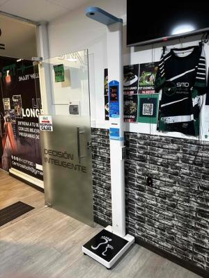 China SH-300 Human Weight Scale Health Checkup Digital Height and Weight Coin Operated BMI Machine Scale for sale