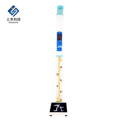 China Balanza digital de altura y peso de acero inoxidable para niños de escuela en venta