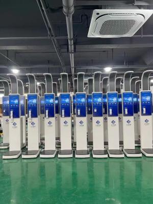 China Escala de Peso de Altura por Ultra-som Escala de Peso de Altura Digital para Humano com Impressora à venda