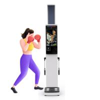 China Professional 8 Electrodes Body Composition Fat Analyzer Height Weight Scale with Printer for sale