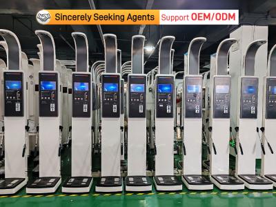 China Máquina de análisis de composición corporal Medidor de porcentaje de grasa del escáner de cuerpo completo en venta