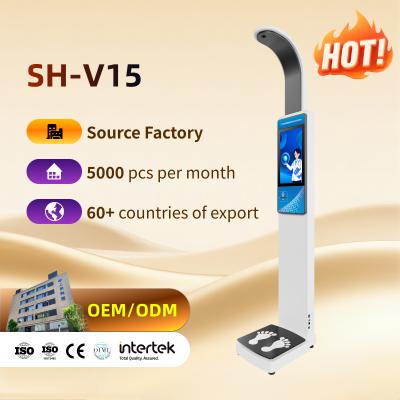 China Body BMI Scale Height and Weight Machine for sale
