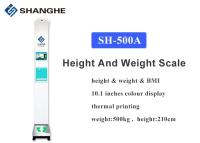 China Digital Weight Height Measuring Scale With Printer Electronic Balance for sale