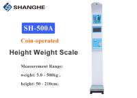 China Coin Operated 10.1'' Smart Bluetooth BMI Scale With Thermal Printer for sale