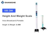 China Carga clasificada elegante elegante clínica de la escala 200kg de Digitaces de las grasas de cuerpo de Bluetooth Bmi en venta