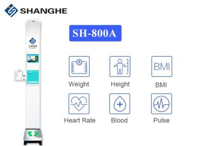 China Medizinischer BMI-Index-Ultraschallhöhen-und Gewichts-Maschine mit Sprachsendungs-Funktion zu verkaufen