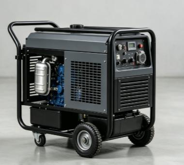 China Air Cooled Mini Diesel Generator Set with 8 Hours Runtime and 65 DB Noise Level for Home Backup and Outdoor Use for sale
