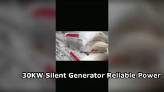 30KW Silent Diesel Generator Reliable Power Solution