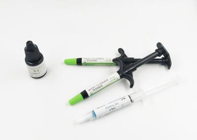 China Resin Orthodontic Adhesives Dental Bonding Light Cure Adhesive Plus Green Glue for sale