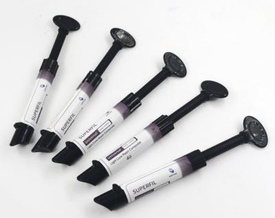China Superfil Nano Hybrid Dental Filling Material Universal Composite Resin Light Cure for sale