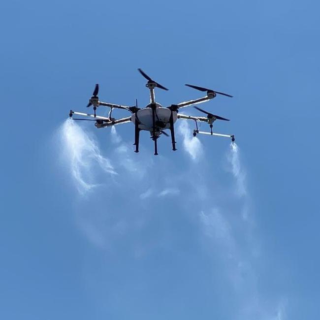 Crop Pesticides Helicopter Uav Agricultural Spraying Drone