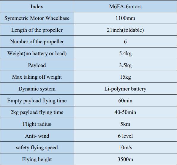 High Quality Tta M6fa Low Price Agriculture Pesticide Drone Uav Agriculture Sprayer