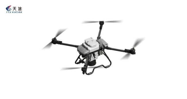 Landing Approach Vertical Take-off and Landing Quick Release Design Agricultural Spreader Drone with 4 Nozzles Agriculture Crop Spraying Drone Uav