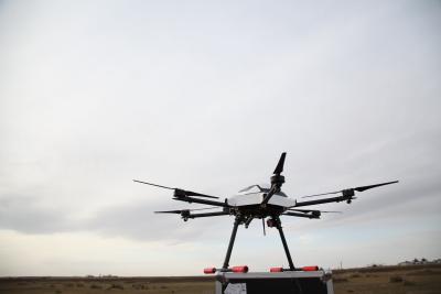 China Remote Control Pest Control Autopilot GPS Drone with Liquid Contained Disinfector for sale