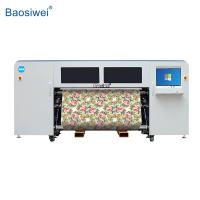China Dye Sublimation Textile Printer 1.9m Width 16 Printheads 600 m²/h Production Speed Industrial Rubber Roller for sale