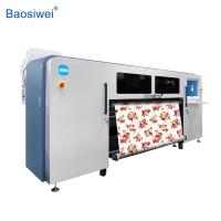 China Dye Sublimation Textile Printer 1.9m Width 16 Printheads 600 m²/h Production Speed Industrial Rubber Roller for sale