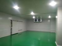 Quality Automatic Defrosting Refrigeration Cold Room With PUR / PIR Core Hinged Sliding for sale