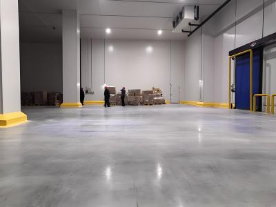 China Chill Freezer Room Cold Room 10m3-1000m3 Capacity For Water Cooled Evaporator for sale