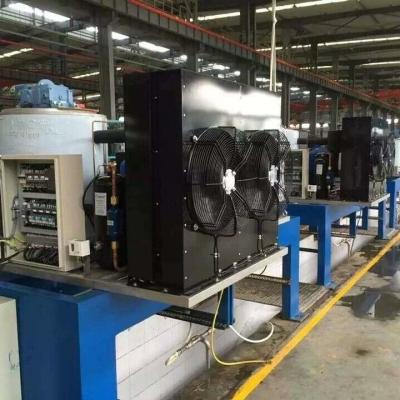 China Stainless Steel Large Ice Cube Machine 5.5KW Ice Industrial Commercial Equipment for sale