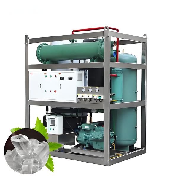 Quality Industrial Flake Ice Machine Manufacturer Air Cooling With Bitzer Compressor for sale